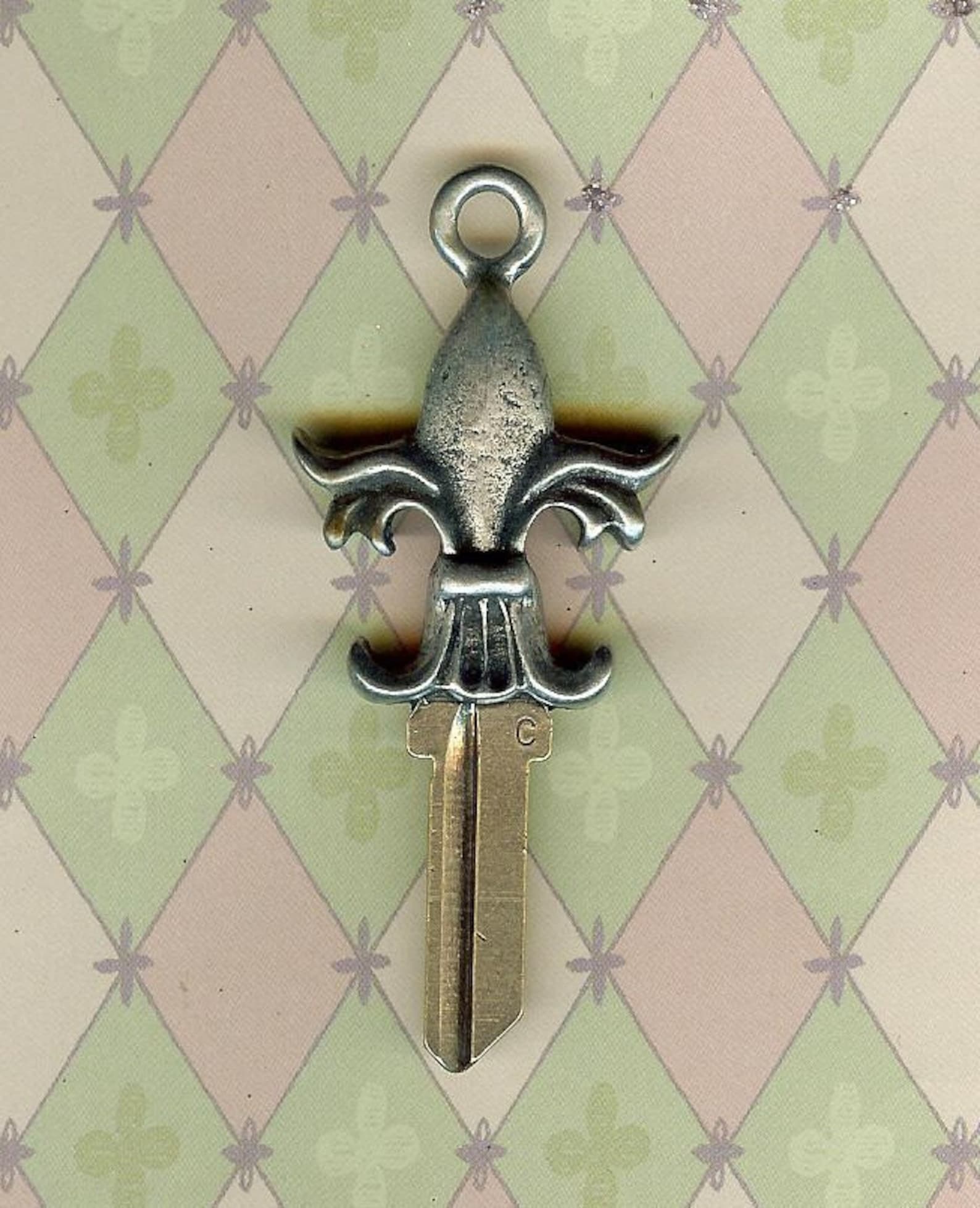 Fleur De Lis Key...royal Fleur De Lis House Key | Etsy