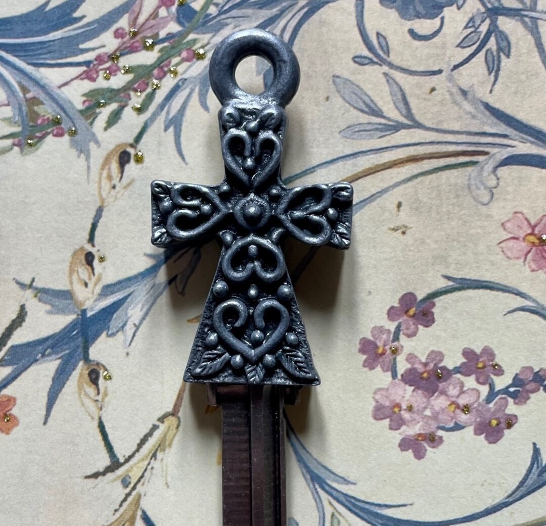 Ornate Cross Key Blank You Can Have Cut to Your Own Door - Etsy
