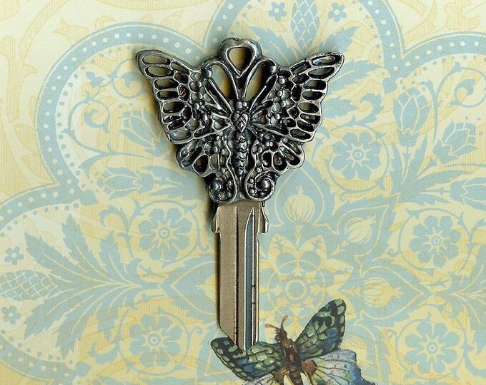 Butterfly Kisses...delicate Butterfly House Key - Etsy
