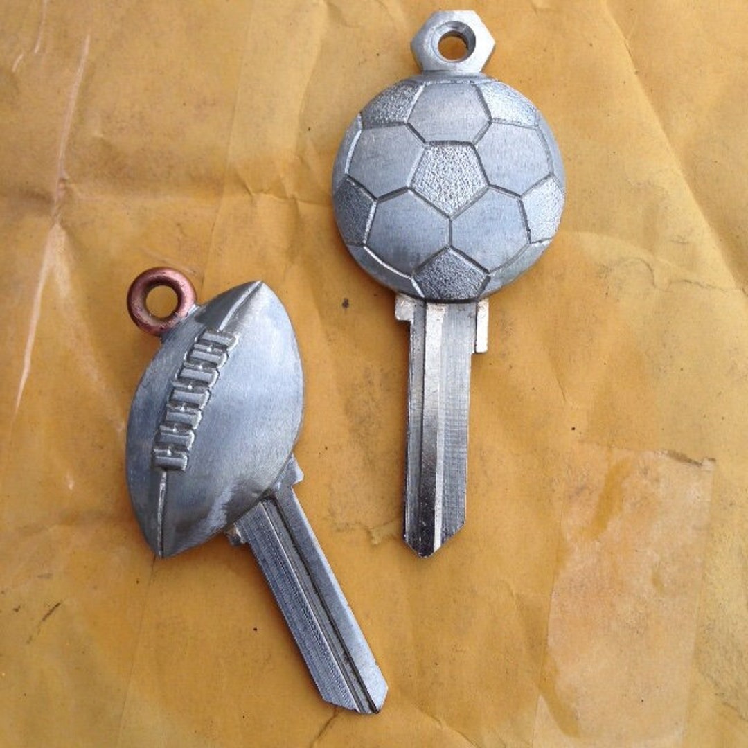 Football or Soccer Key Blank to Have Cute to Your Own Locks - Etsy