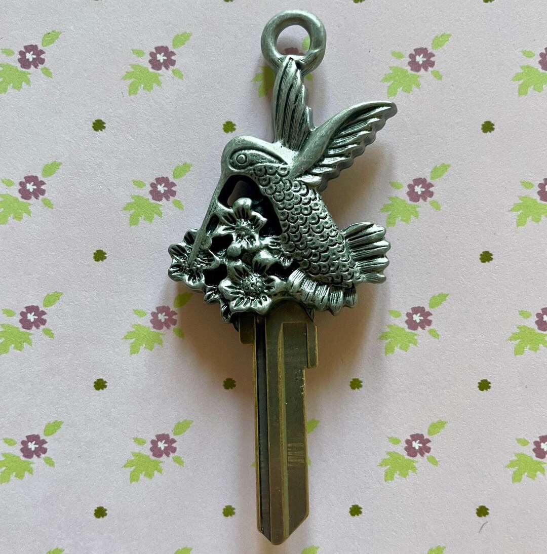 Dainty Hummingbird Keys Blank to Unlock Your Very Own Nest - Etsy