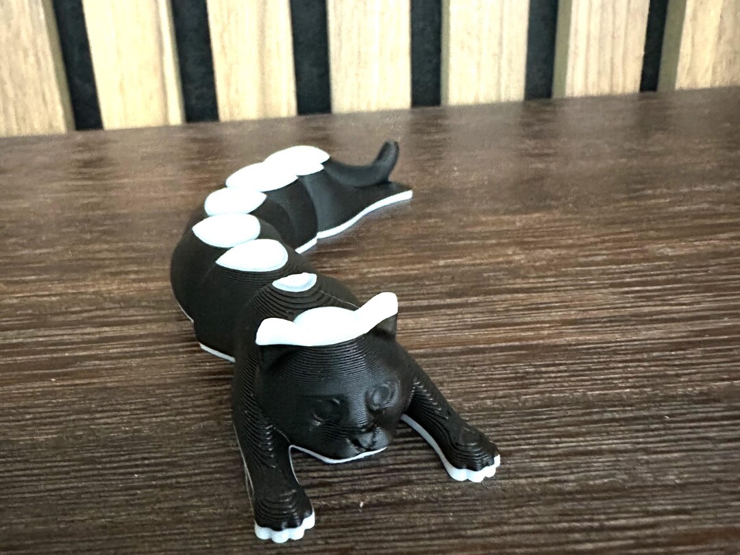 Articulating 3D Fidget Cat Toy - Etsy
