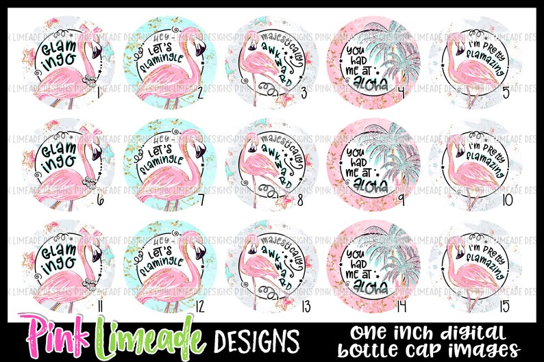 Majestically Awkward cute funny flamingo sayings INSTANT | Etsy