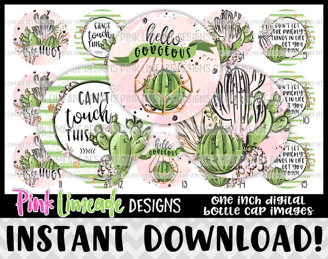 Prickly Things Succulent Garden Cactus Quotes INSTANT - Etsy