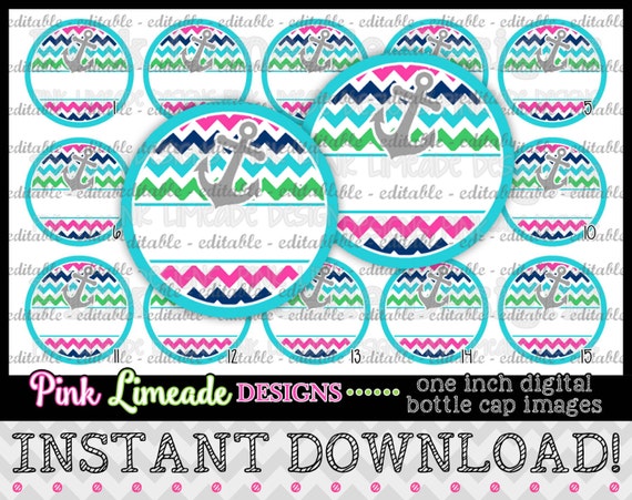 Chevron Anchor Printable
