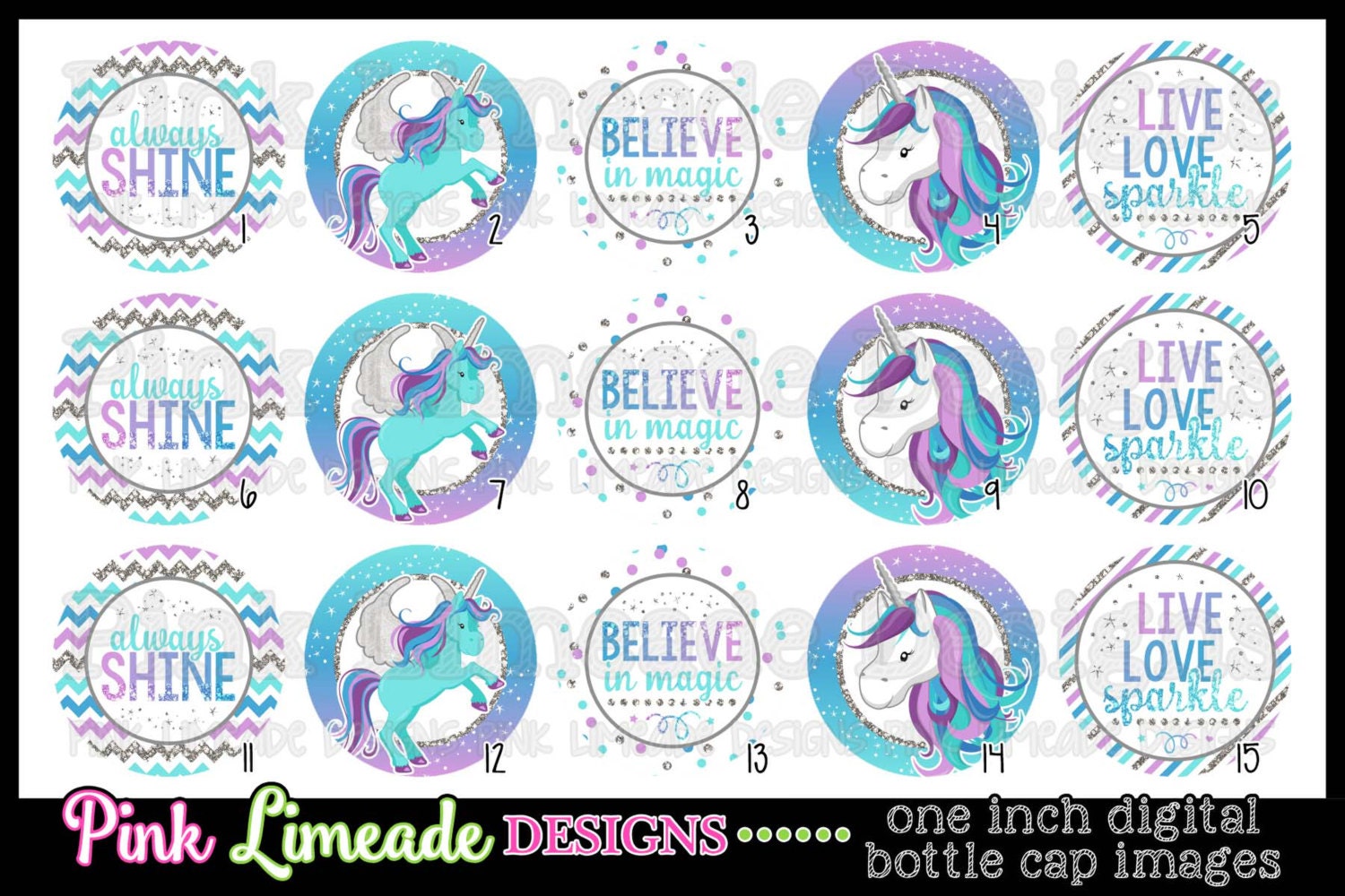 Always Shine INSTANT DOWNLOAD 1 Bottle Cap Images 4x6 | Etsy