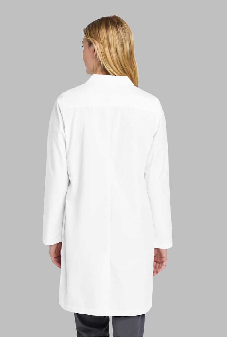 Custom Personalized Embroidered Lab Coat for Women, White Medical ...