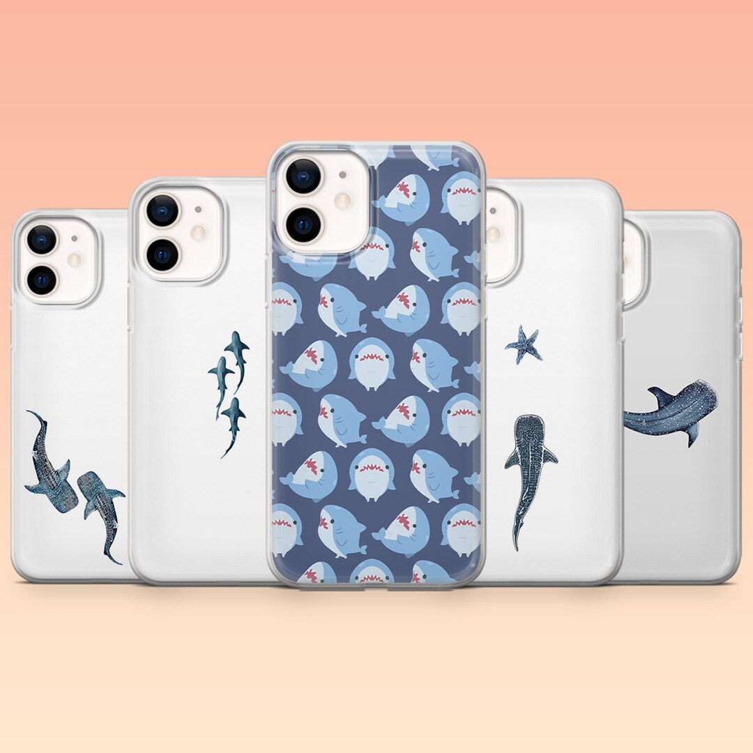 Whale Shark Phone Case Ocean Animal Marine Life Cover iPhone 16 16e 15 ...
