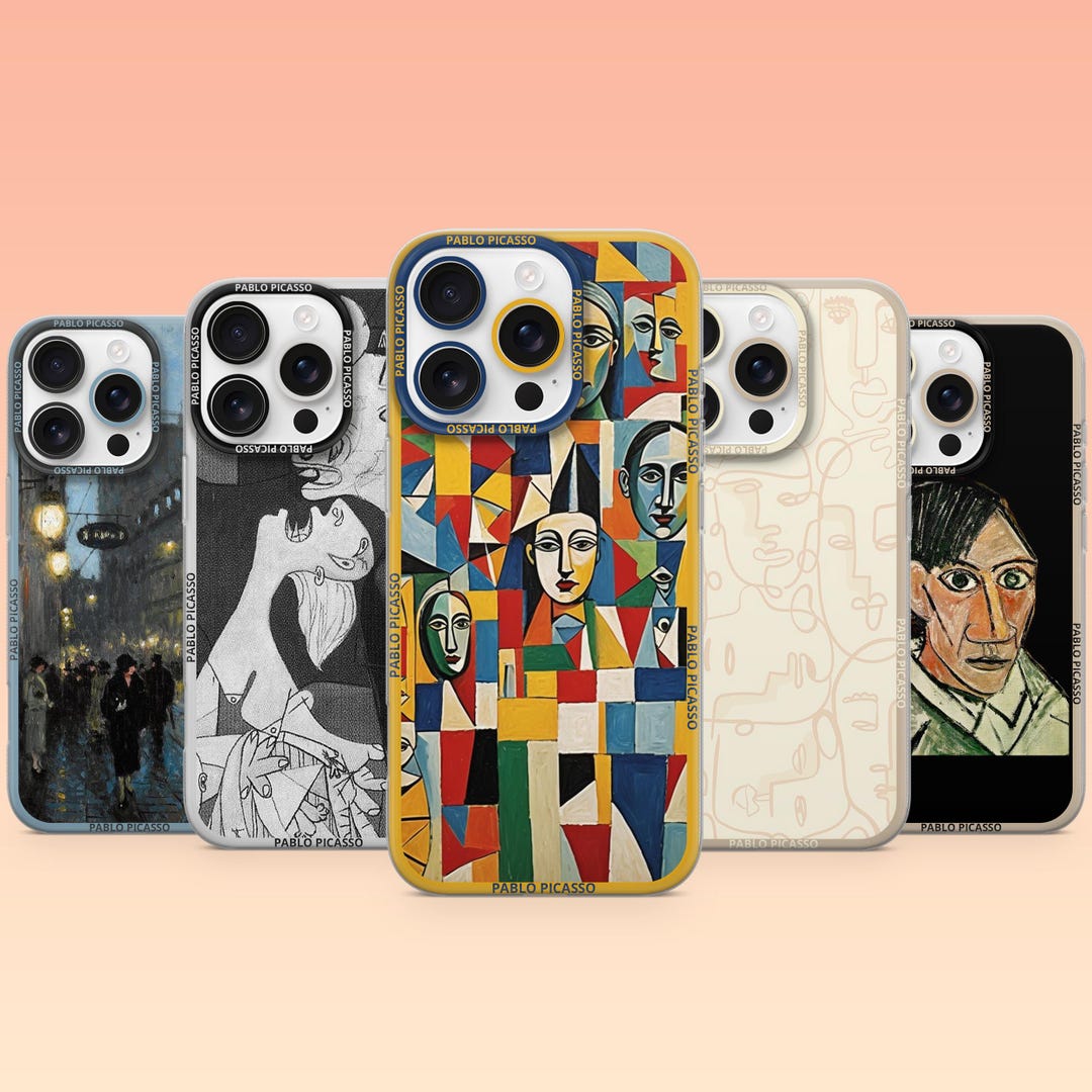 Pablo Picasso Phone Case Paintings Fine Art Cubism Abstract Cover ...