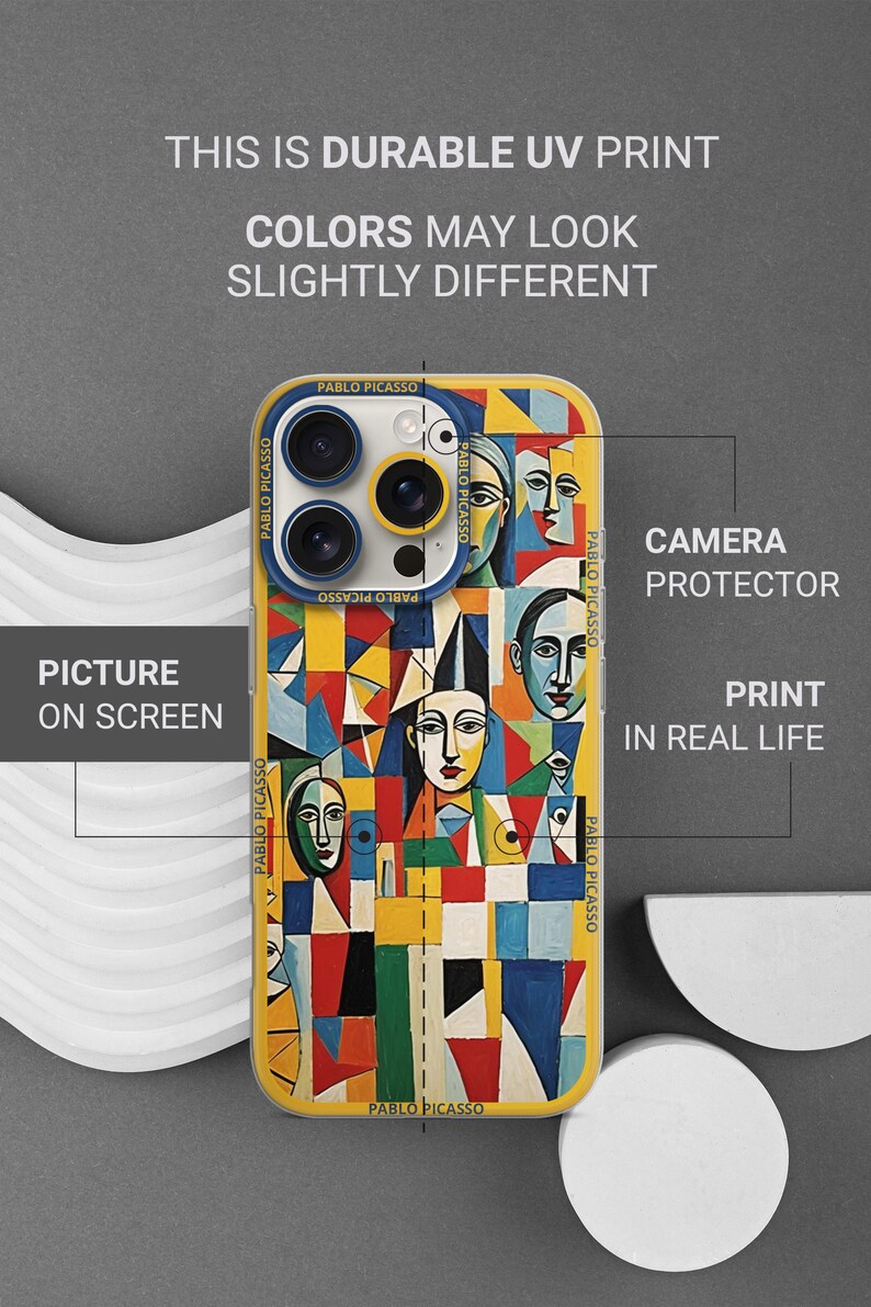 Pablo Picasso Phone Case Paintings Fine Art Cubism Abstract Cover ...
