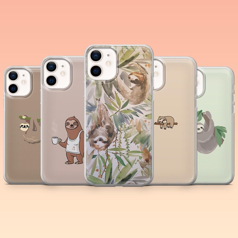 Sloth Phone Cases - Etsy