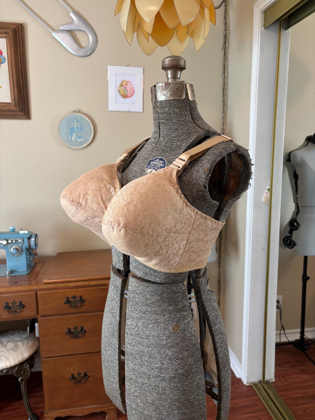 Vintage Bullet Bra | 32HH | 42.5 Inch Bust | Jeunique (049) - Etsy