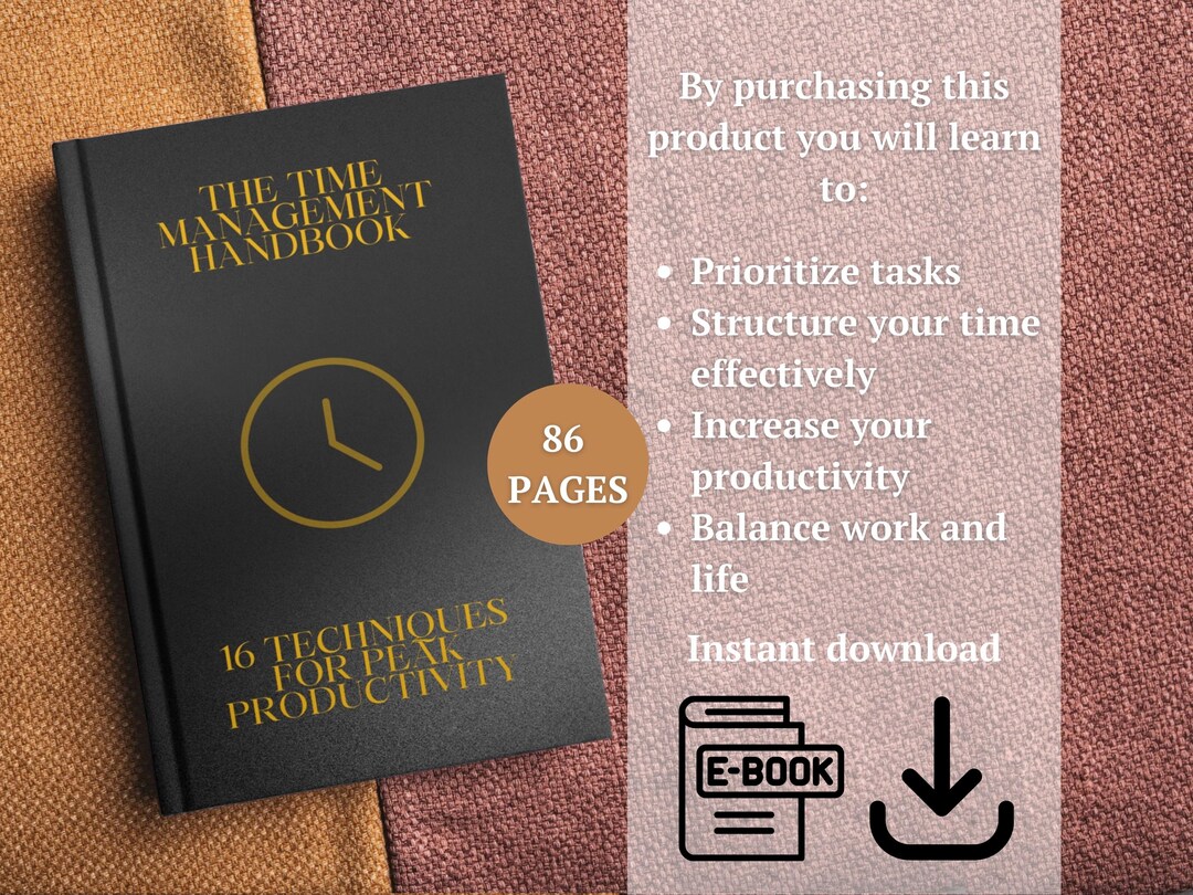 Time Management Guide|time Management Skills|daily Productivity|time ...