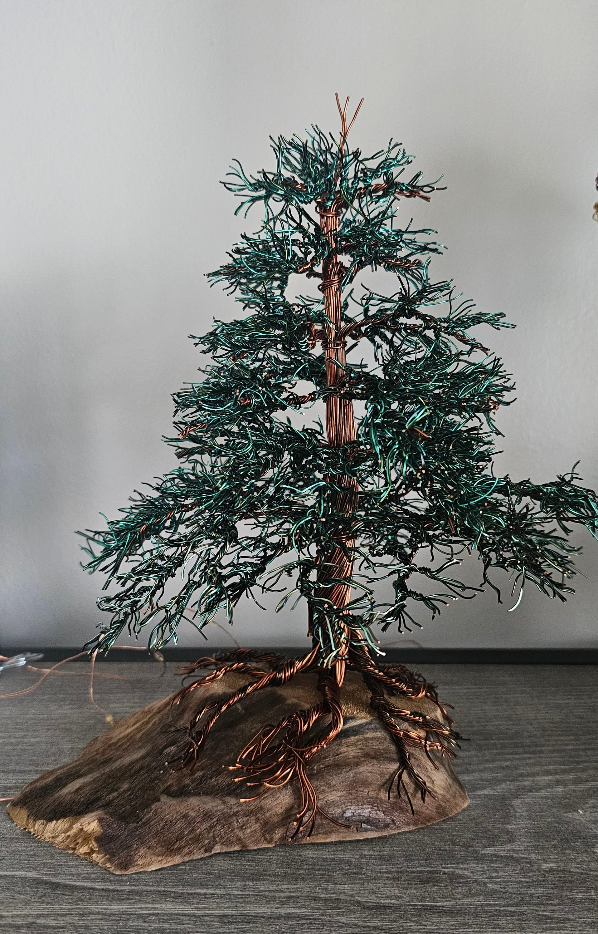 Wire Tree Sculpture, Wire Trees, Wire Art, Copper Trees, Tree Sculpture ...