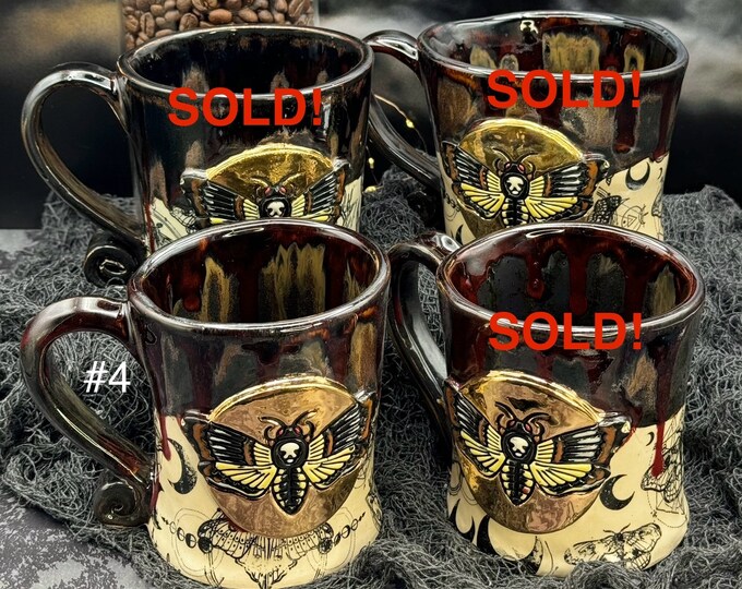 Deaths Head Moth Mugs - Etsy