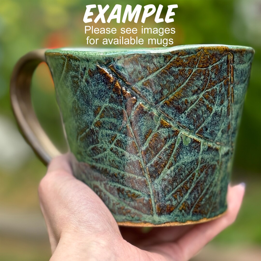Fern Print Mugs LIMITED EDITION COLOR - Etsy