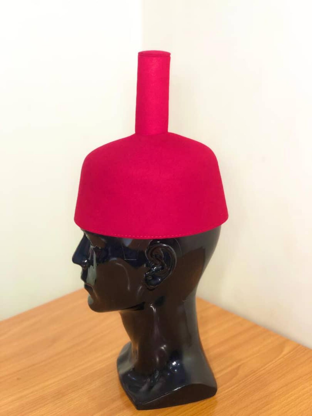 Bold Red Tall Fez Cap | Men’s Fila | African Royal Crown - Etsy