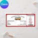 Printable Bus Trip Ticket Template: Surprise Boarding Pass (canva) - Etsy