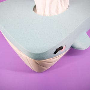Whale Tissue Box Cover 3D Printed – Cute Bubbles the Whale Decor, With ...
