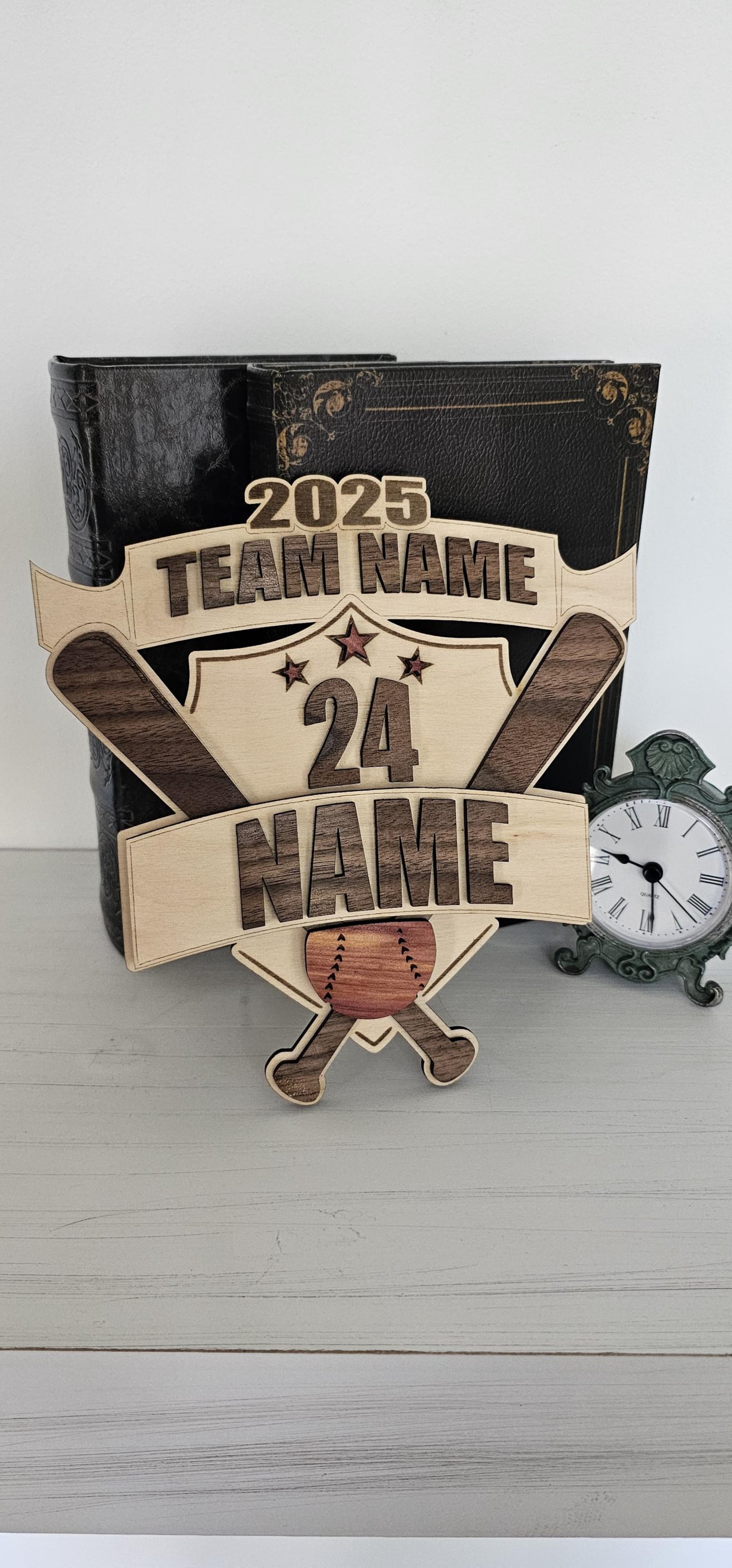 Custom Baseball Senior Night Wood Plaque, Player Trophy, End of Season ...