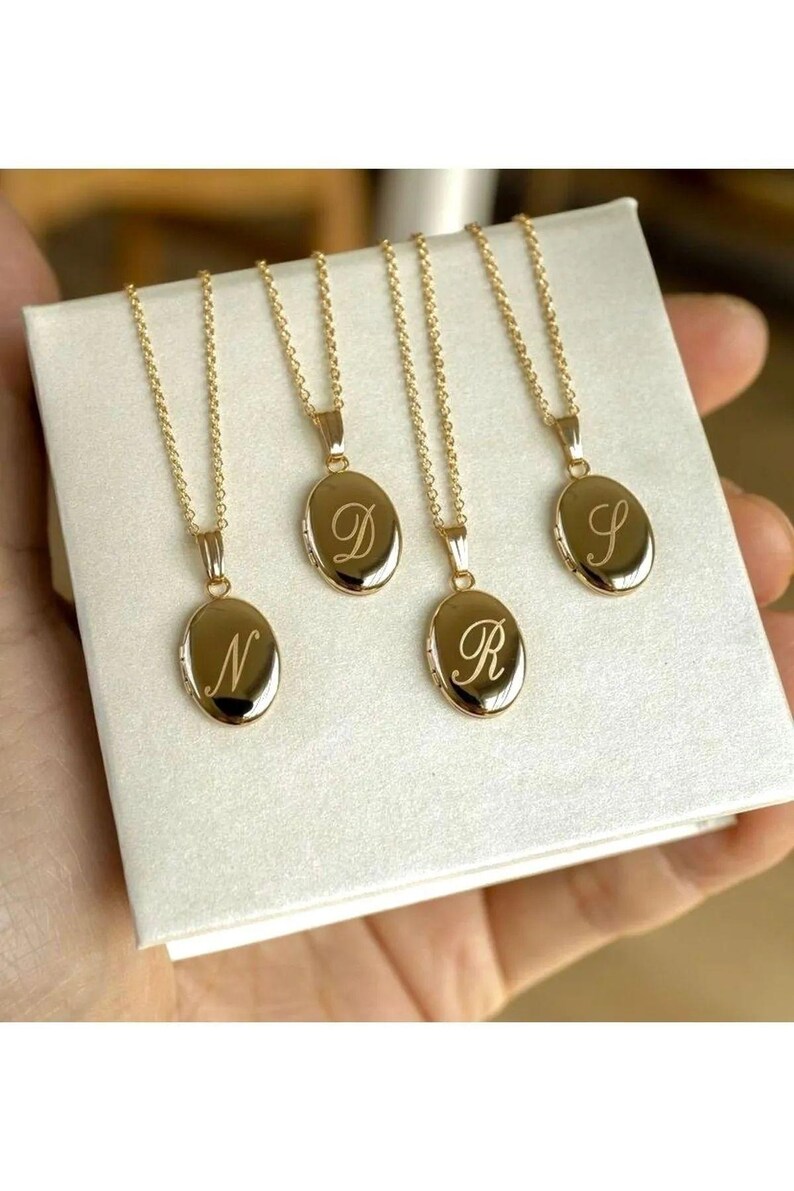 925 Sterling Silver Photo Locket Necklace – Customizable Pendant - Etsy