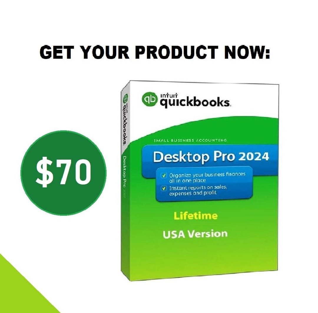 Quickbooks Desktop Pro 2024 – Best for Business for Windows - Etsy