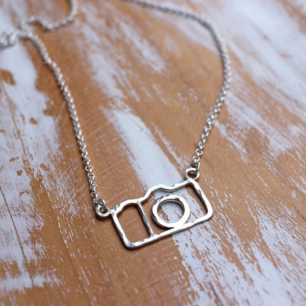 Camera Necklace - Etsy