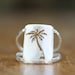 Under the Palm Tree Ring - Tropical Jewelry - Beachy - Palm Tree ...
