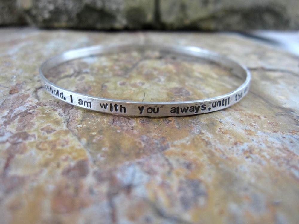Personalized Bangle Bracelet - Etsy