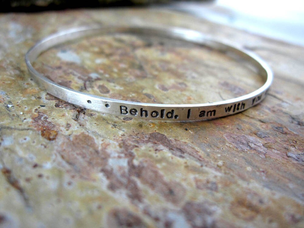 Personalized Bangle Bracelet - Etsy