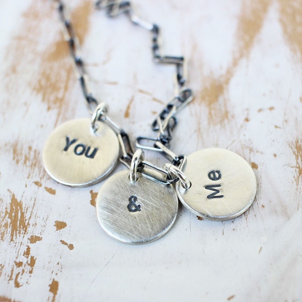 You and Me Necklace - Etsy