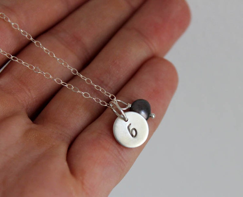 Simple Initial Necklace - Etsy
