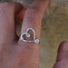Funky Heart Ring - Etsy
