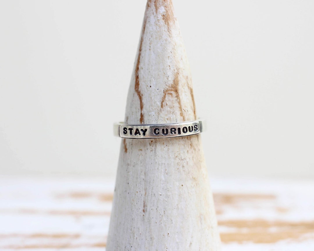 Say It Ring - New Year's Resolution Word Ring Daily Reminder Ring ...