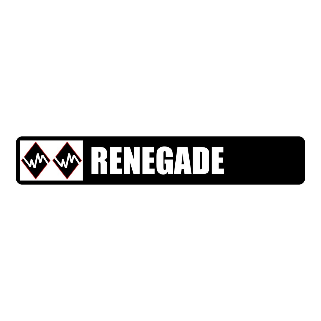 Renegade Trail Sign - Etsy