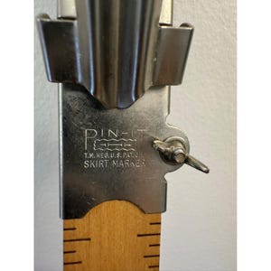 Vintage Pin-it Skirt Marker Hem Measure Orco Products USA Adjustable ...