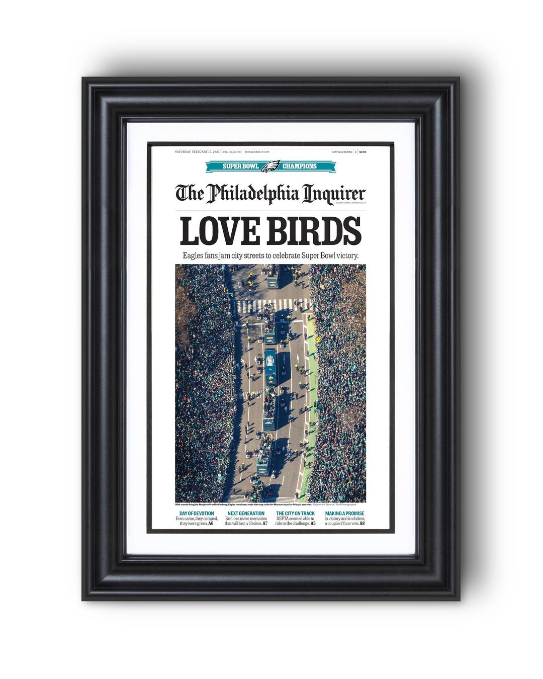2025 Philadelphia Eagles “love Birds” Super Bowl Champions Parade ...