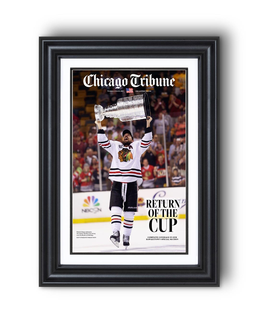 2013 Chicago Blackhawks Stanley Cup Champions “return of the Cup ...