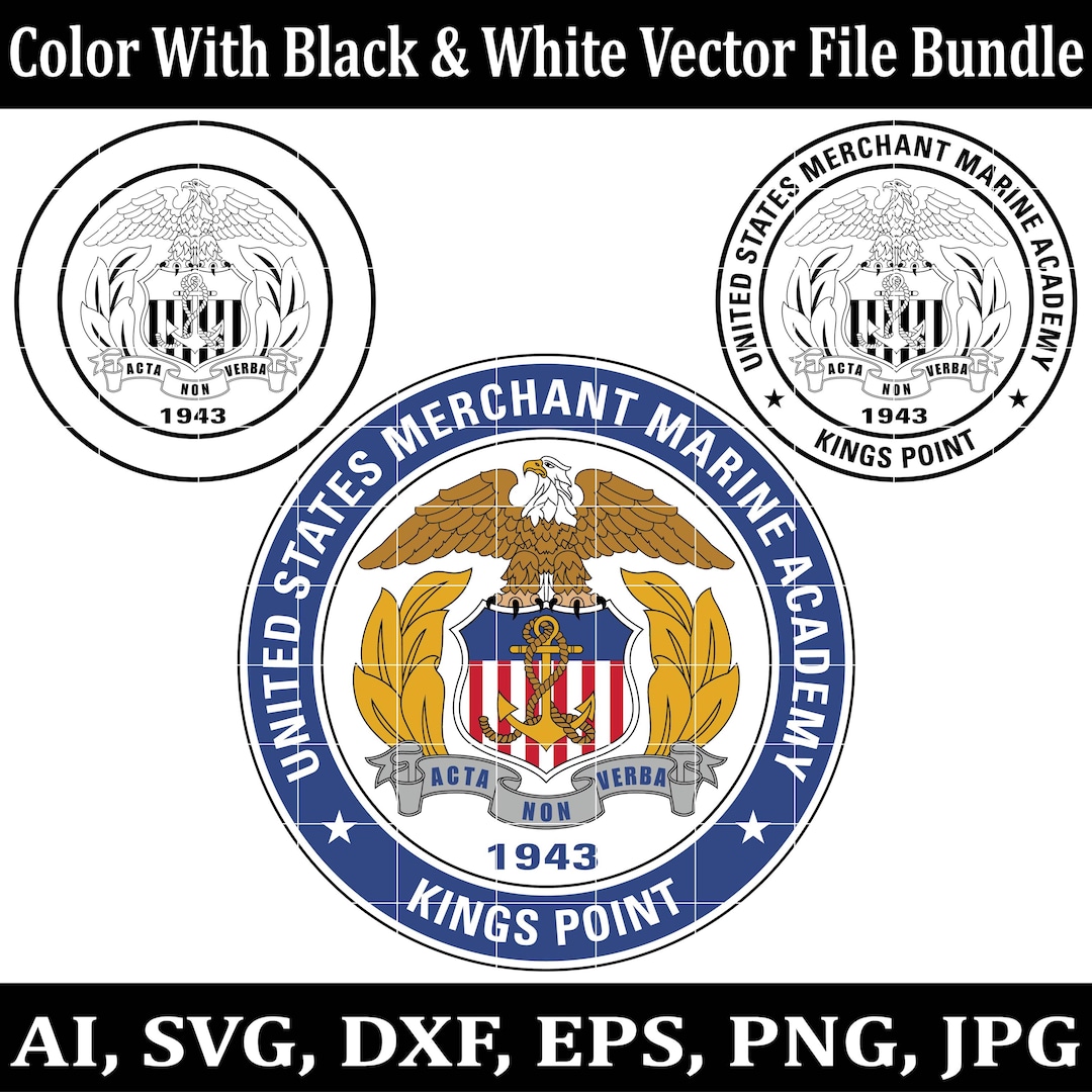 United States Merchant Marine Academy Logo Svg, Us Merchant Marine ...