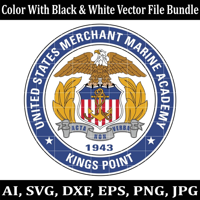 United States Merchant Marine Academy Logo Svg, Us Merchant Marine ...