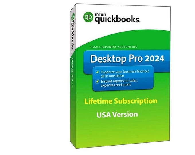 QUICKBOOKS Desktop Pro 2024 US Official LIFETIME - Etsy