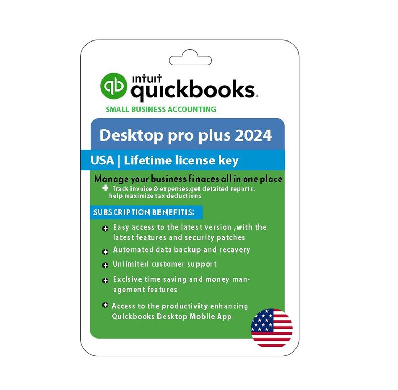 Quickbooks Desktop Pro 2024 - Official Lifetime Activation for Windows ...