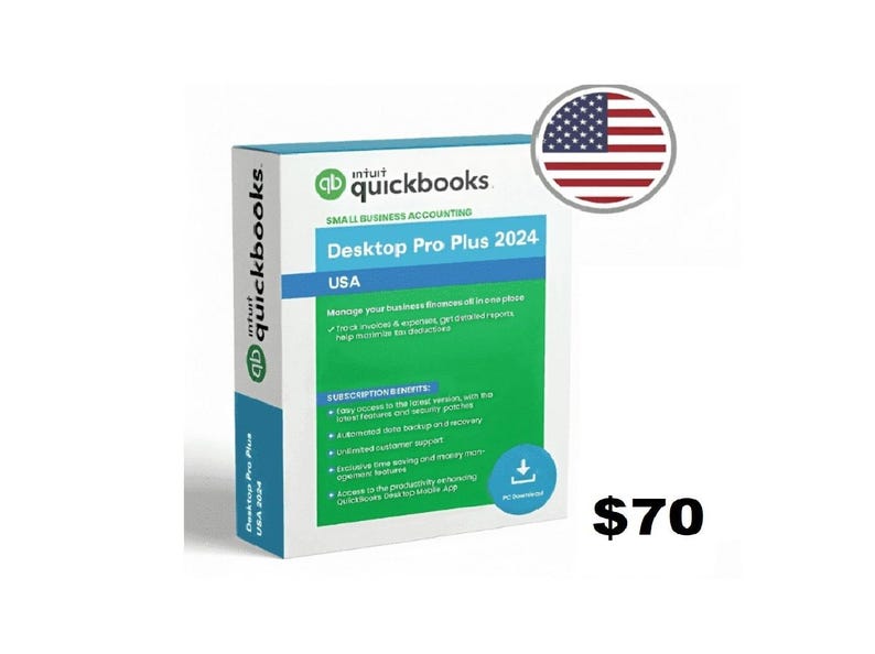 Quickbooks Desktop Pro 2024 Accounting - Etsy