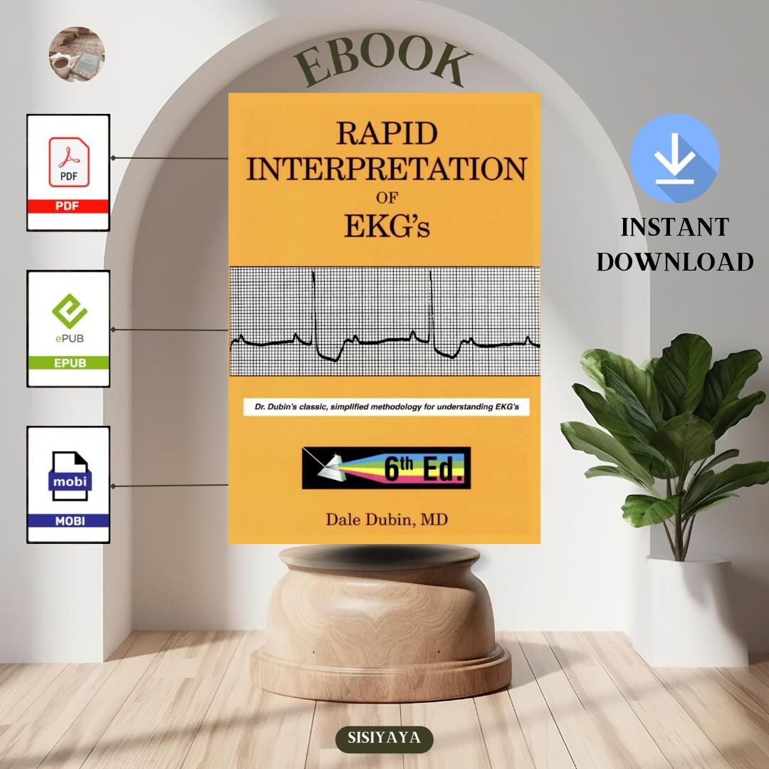 Rapid Interpretation of Ekg’s (6th Edition) | Dale Dubin MD - Etsy
