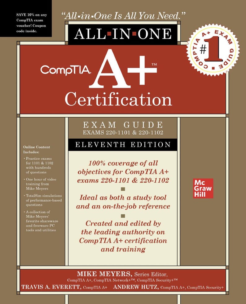 Comptia A+ Certification All-in-one Exam Guide | 11th Edition - Etsy