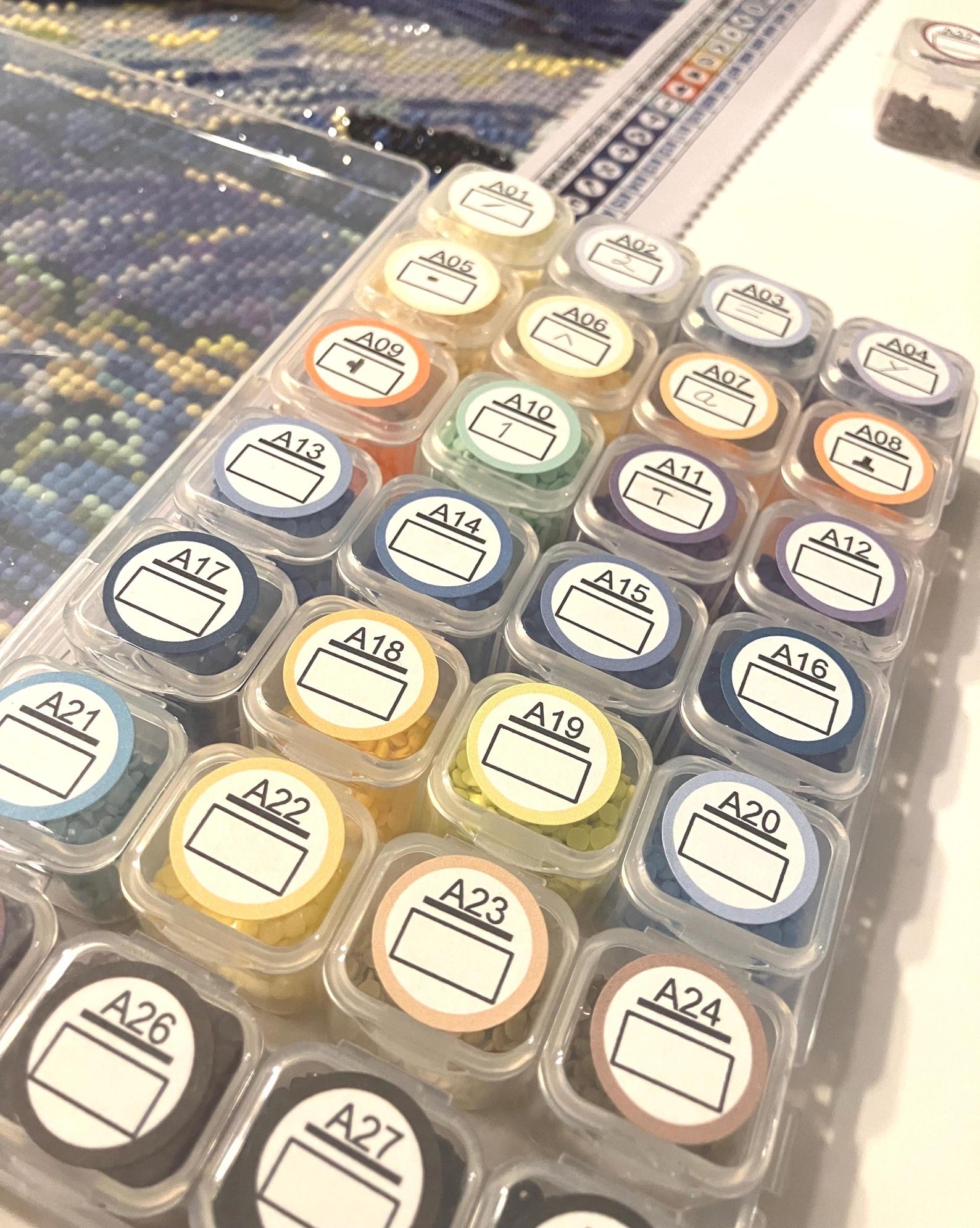 Customized Drill Labels for Diamond Painting - Etsy