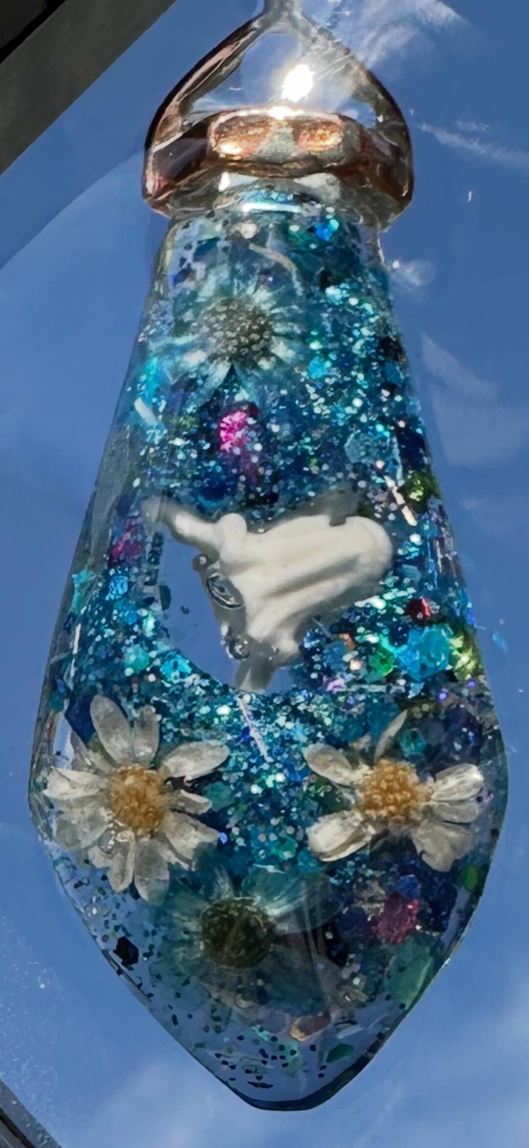 Glow Baddie Blue Rattle Snake Vertebrae - Etsy