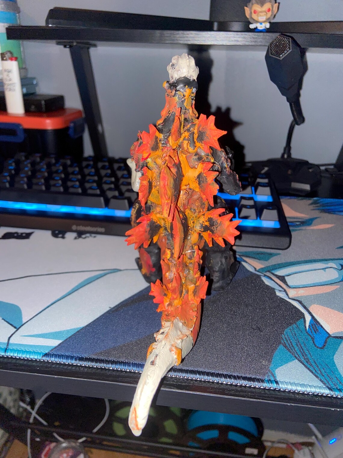 Meltdown Godzilla Custom Figure: Hand-painted Godzilla Vs Destroyah ...