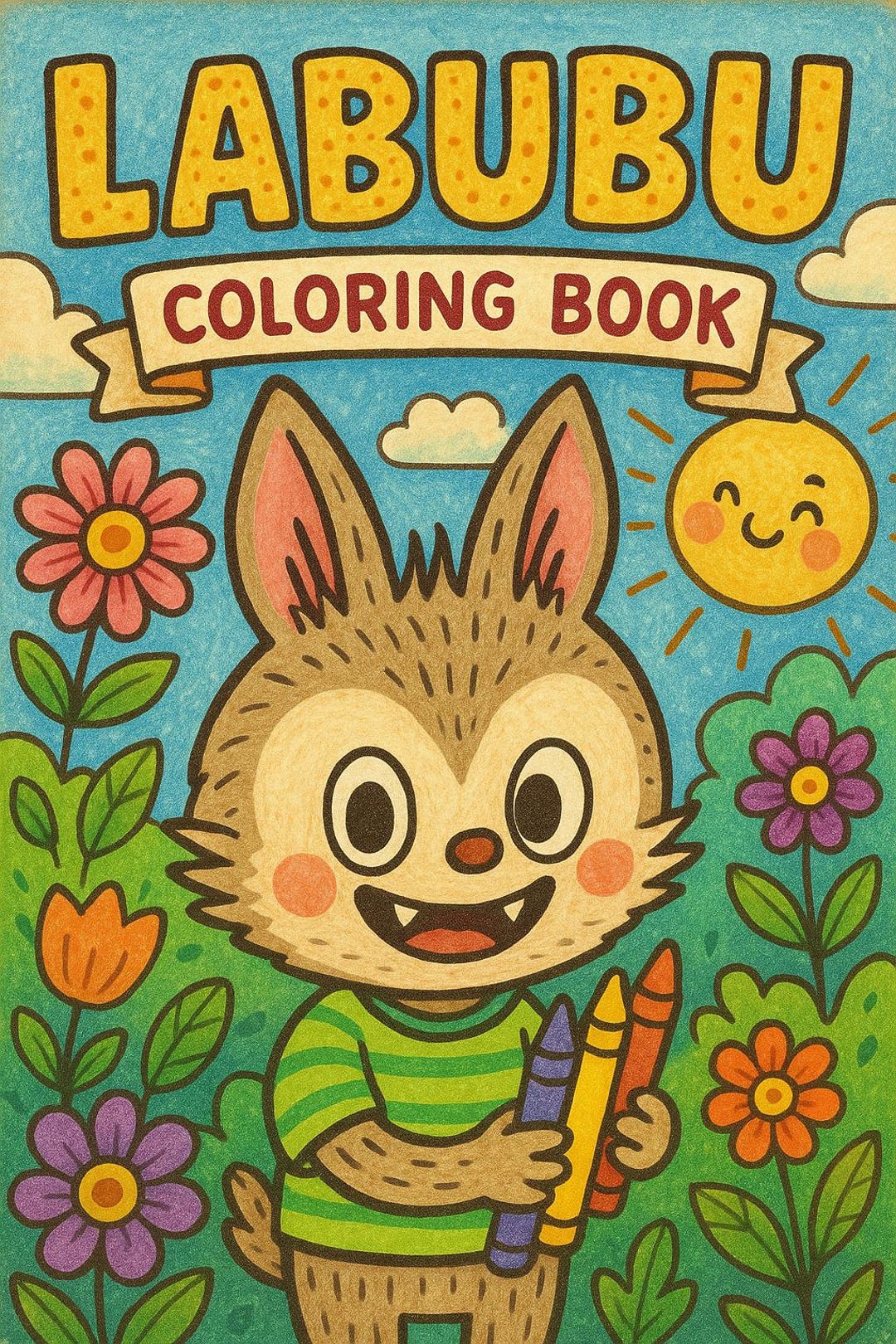 Labubu Coloring Book: 20 Fun Printable Pages (digital Download) - Etsy ...