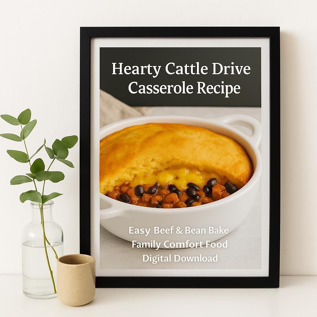 THE BEST RECIPE for Hearty Cattle Drive Casserole Recipe, Easy Beef and ...